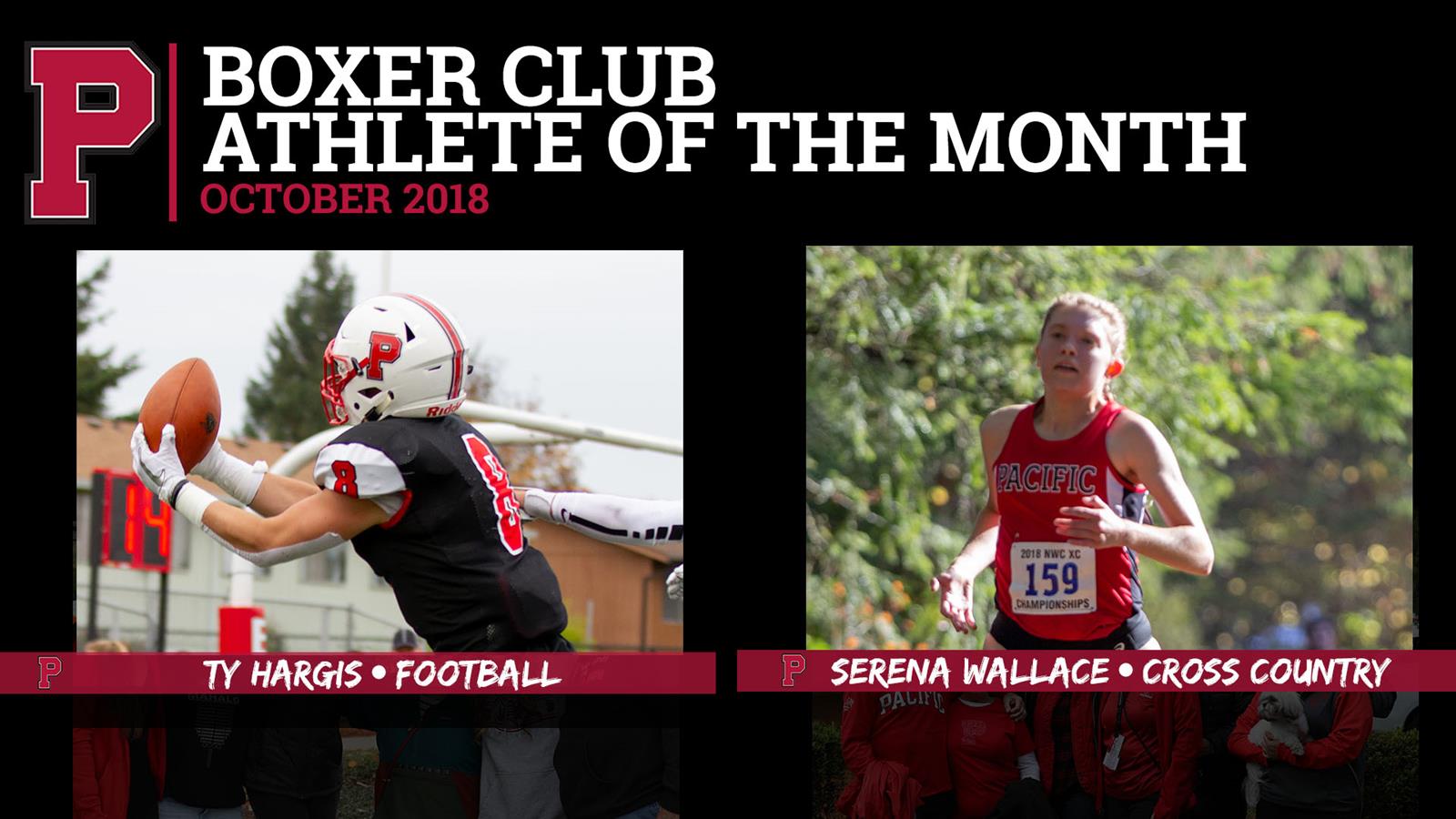 Boxers' Ty Hargis and Serena Wallace Named Boxer Club Athlete of the ...