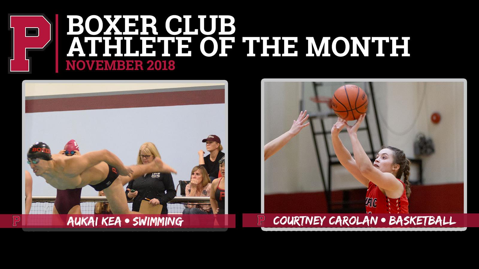 Boxers' Aukai Kea and Courtney Carolan Named Boxer Club Athlete of the ...
