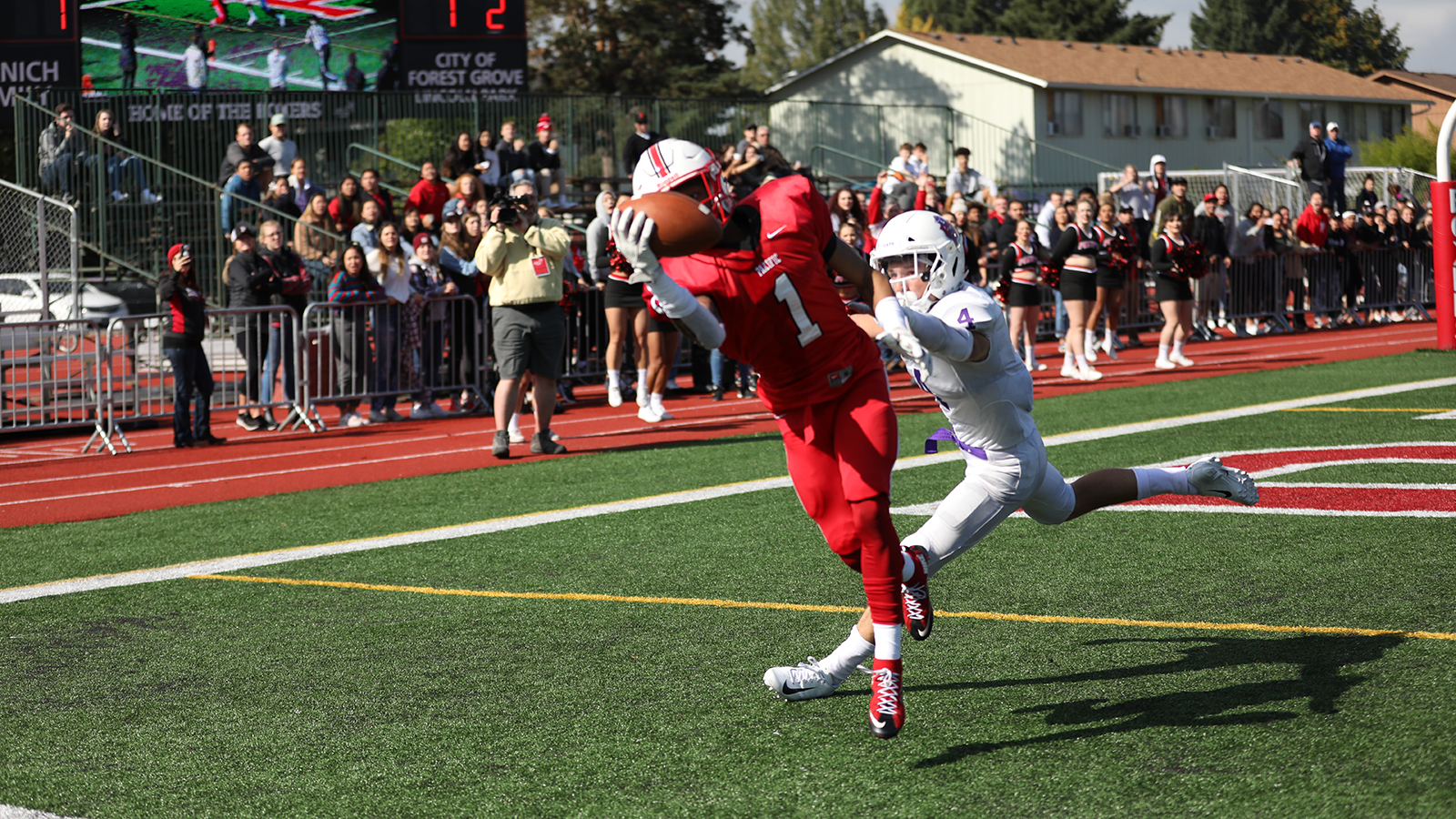 Kenyon Harris Throws Two Touchdown Passes in 52-14 Loss to No. 25 ...