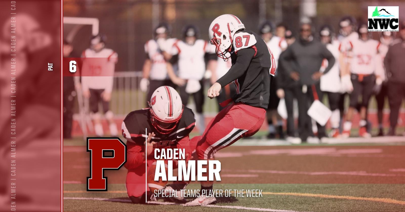 Caden Almer - Football - Pacific University Athletics