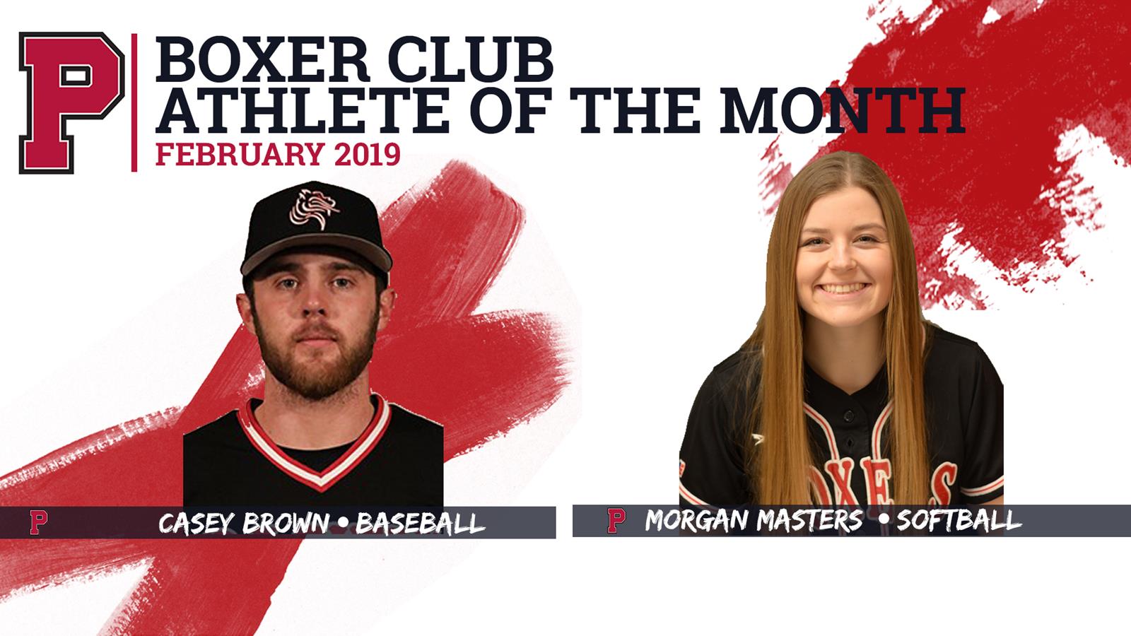 Casey Brown and Morgan Masters Named Boxer Club Athlete of the Month ...