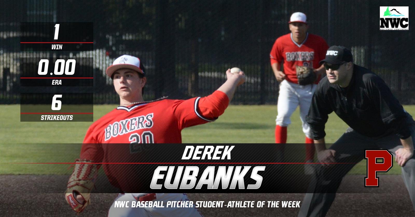 Derek Eubanks - Baseball - Pacific University Athletics