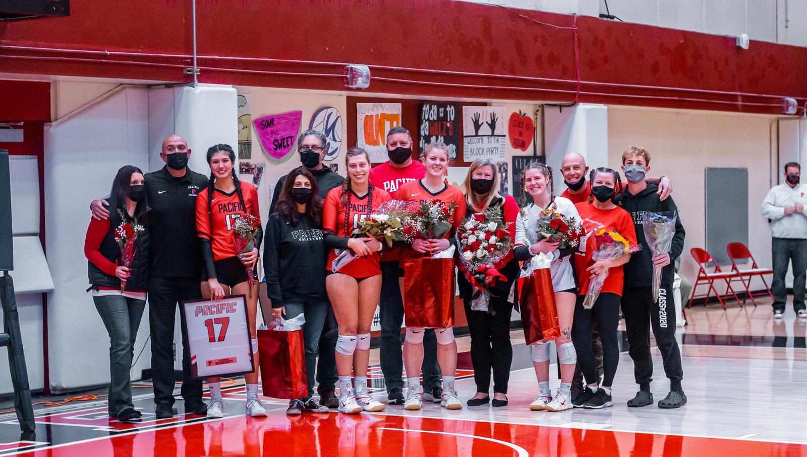 Boxers Drop Five-Set Thriller on Senior Night - Pacific University ...