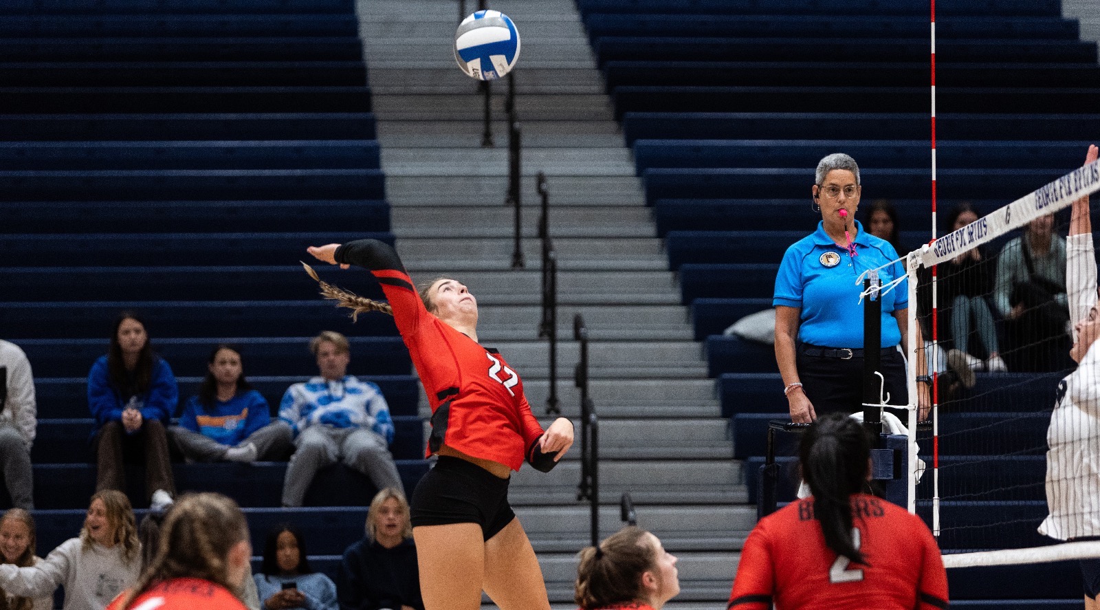 Boxers fall in three sets at George Fox - Pacific University Athletics
