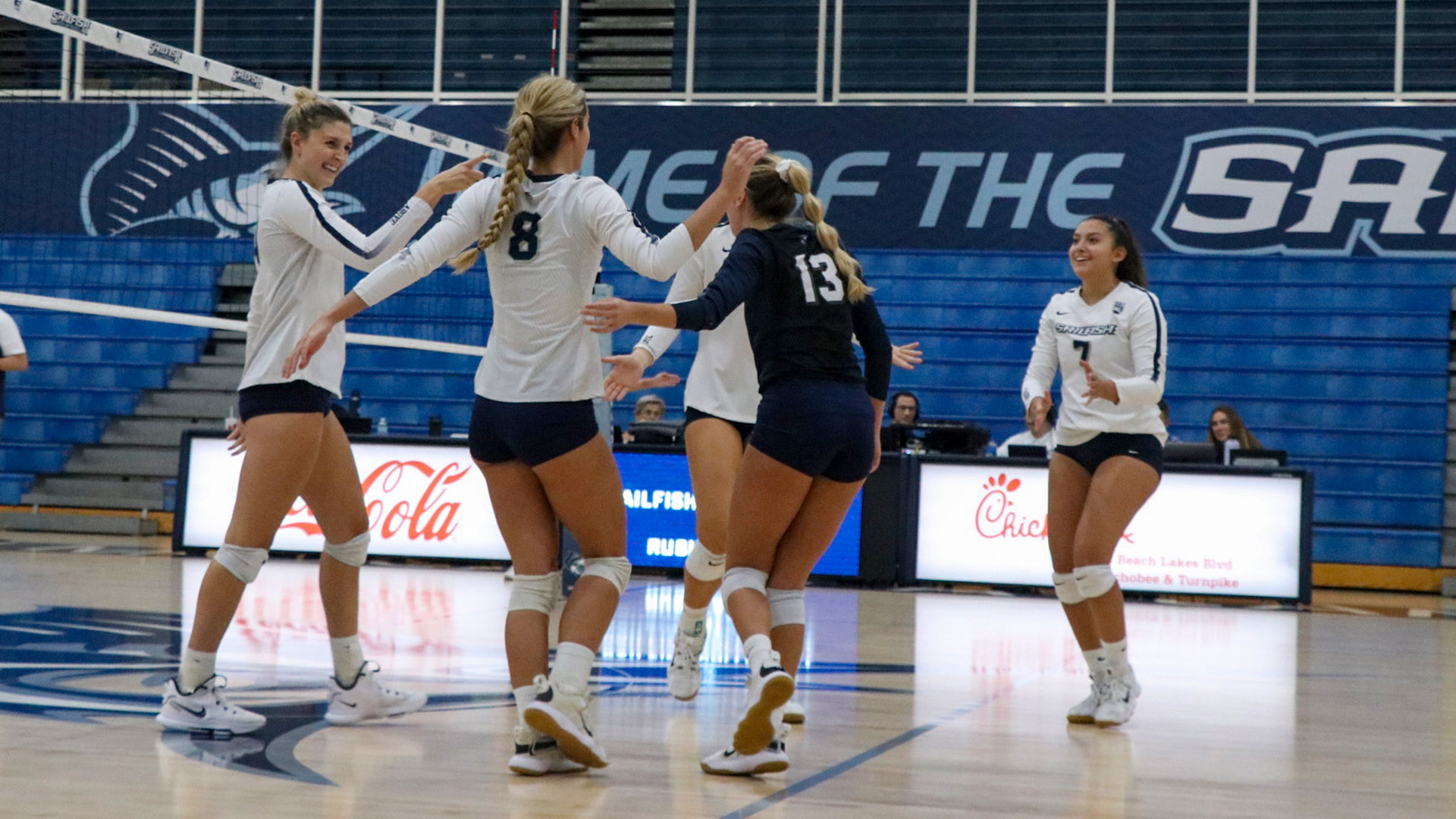 Volleyball Fights Back to Win in Five at Florida Tech - Palm Beach ...