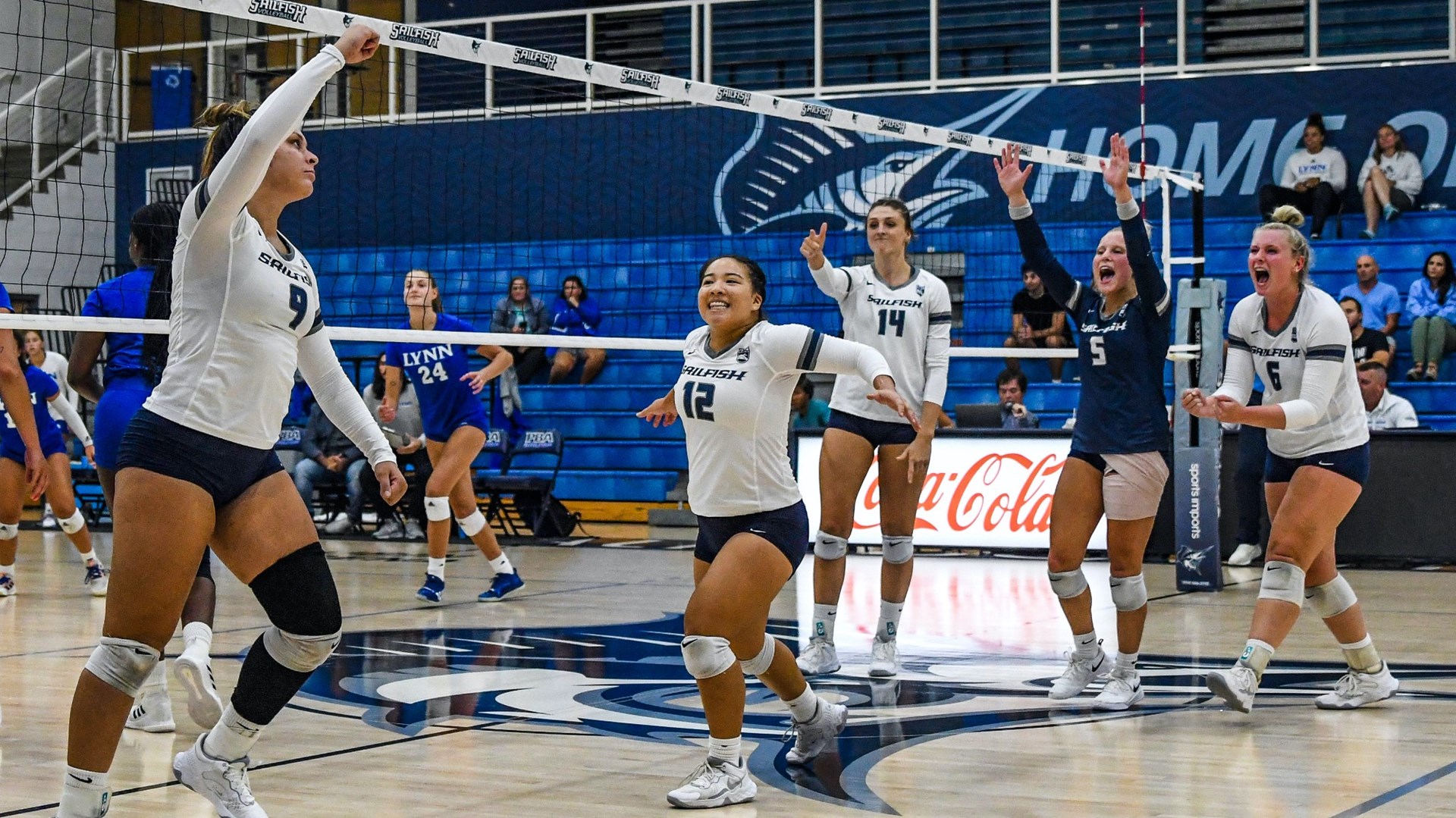 Volleyball Wins in Five Against Saint Leo - Palm Beach Atlantic ...