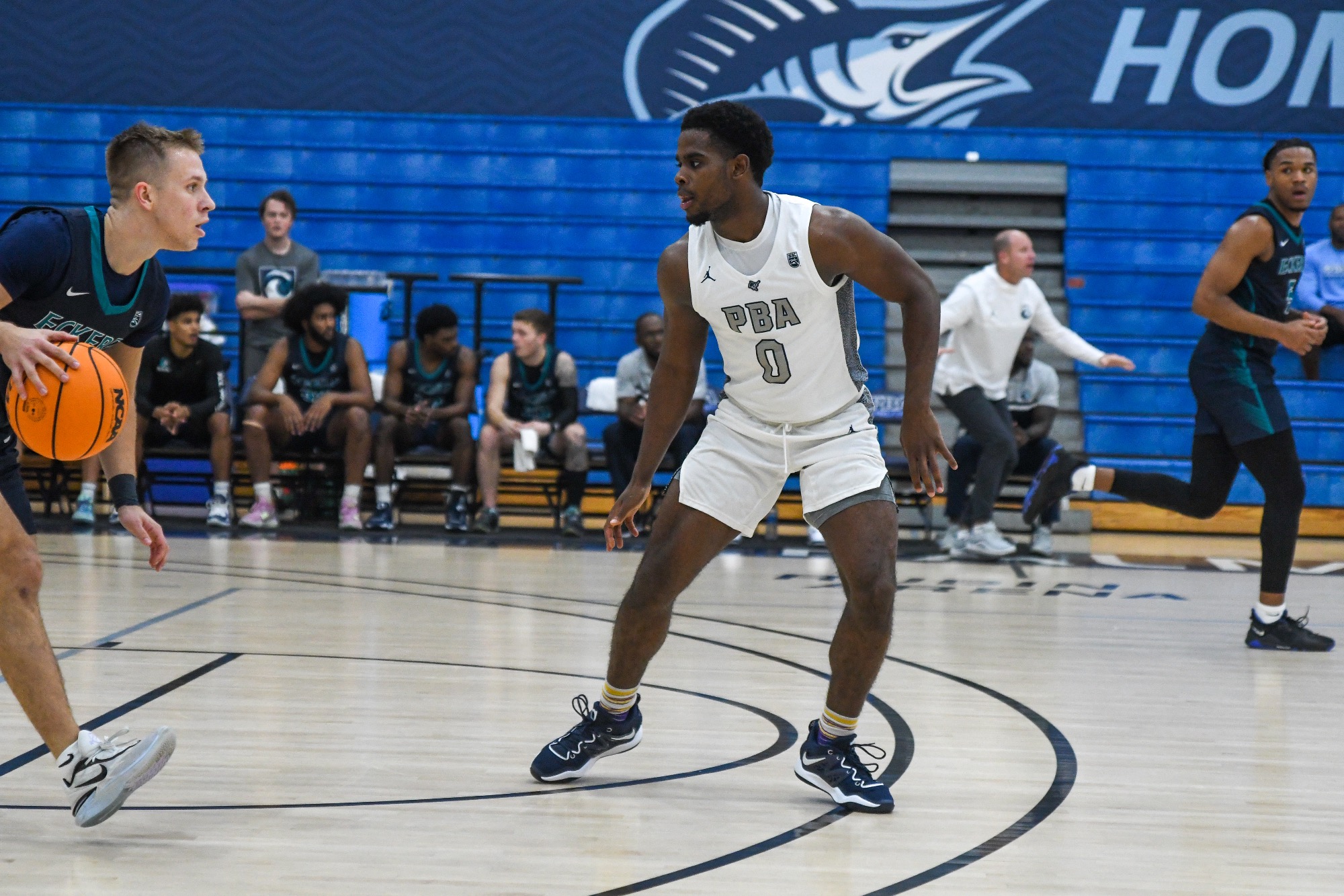 No. 2 NSU Takes Down Men's Basketball - Palm Beach Atlantic University ...