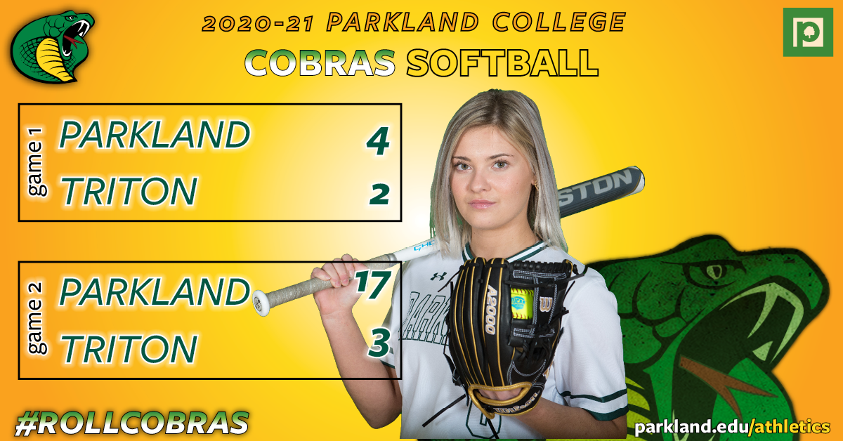 Cobras Softball Opens Season With Win - Parkland College Athletics