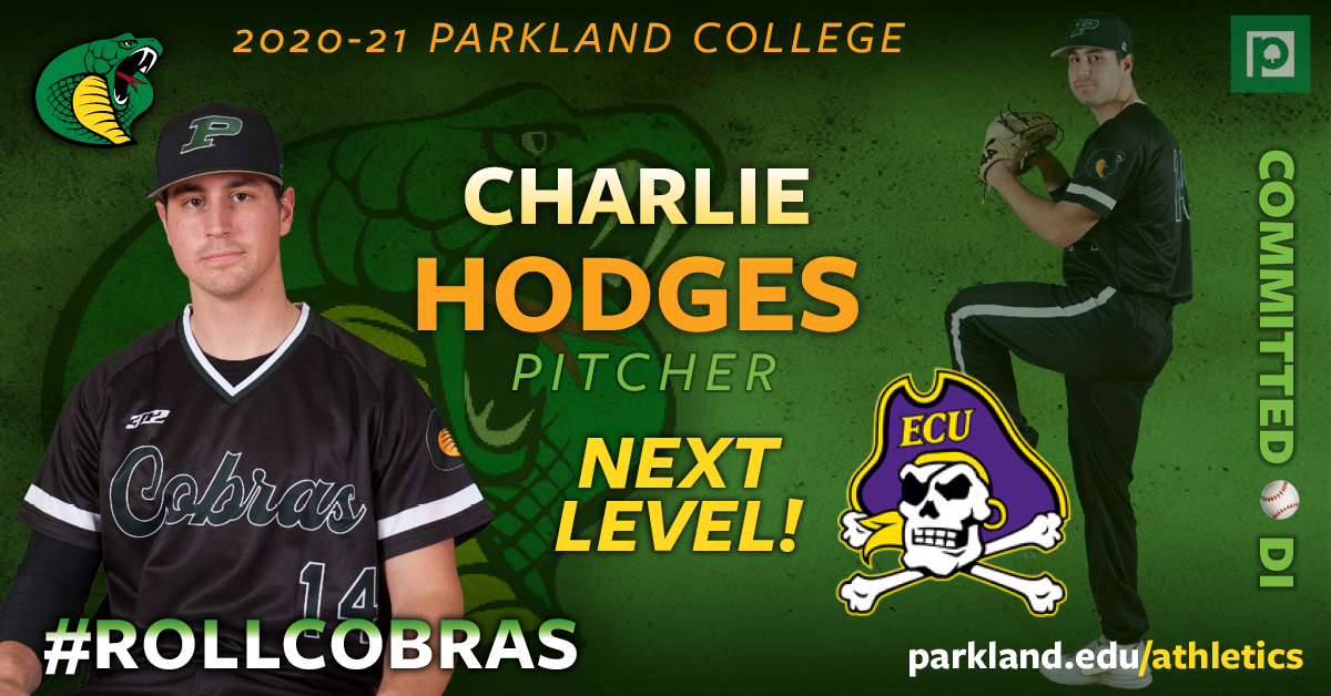 Charlie Hodges Commits to East Carolina - Parkland College Athletics