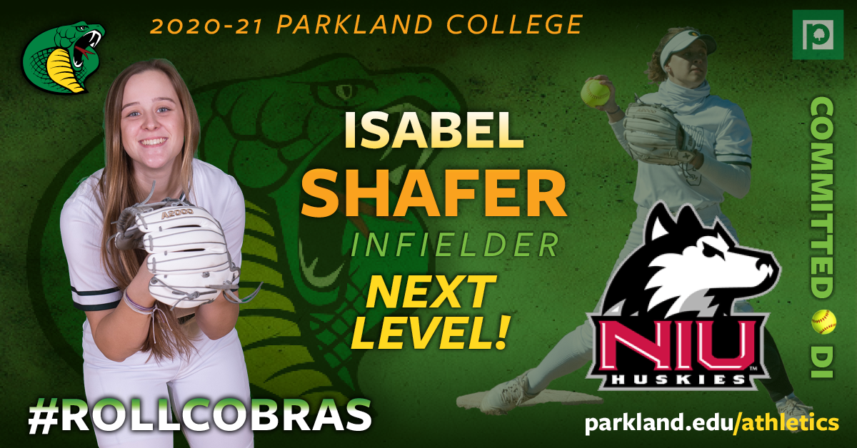 Isabel Shafer Commits to Northern Illinois - Parkland College Athletics