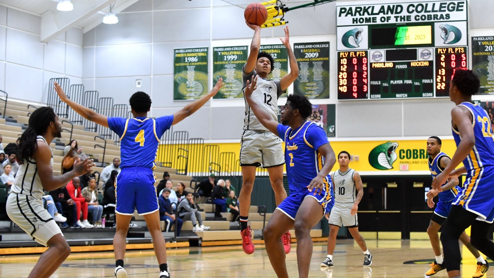 No. 8 Parkland Men’s Basketball Defeats Hocking College 97-82 ...