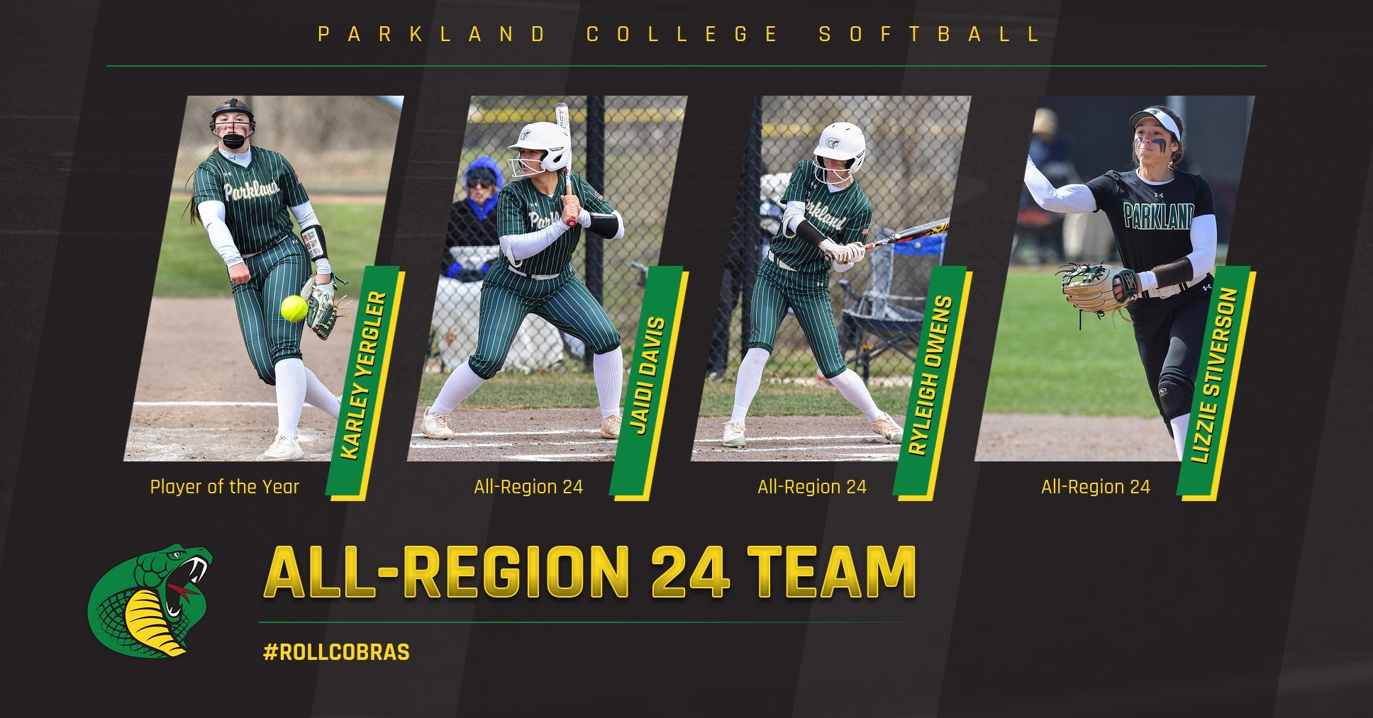 Four Cobra Softball Players Named to the Region 24 All-Region Team ...