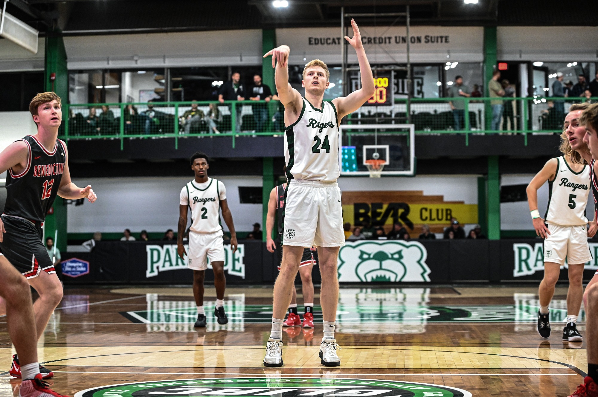 Parkside Routes Benedictine on Alumni Day - Parkside Athletics