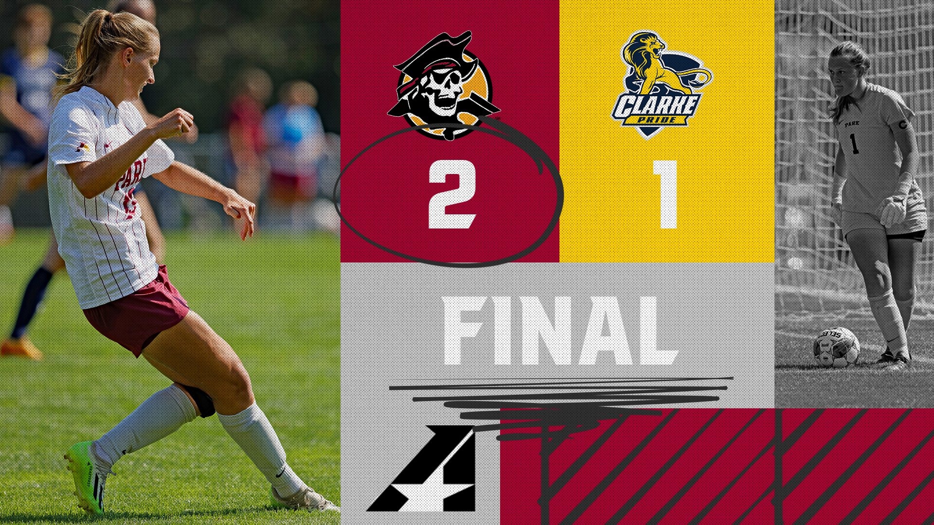 Last Minute Goal Puts Park on Top of Clarke, 2-1 - Park University (MO)