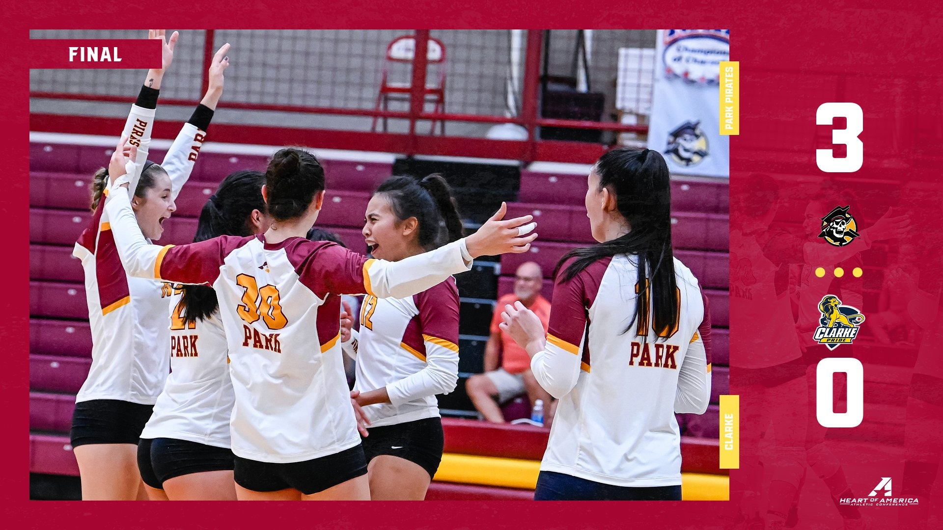 The No. 8 Pirates Lights Out Against Clarke in Breckon Sports Center ...