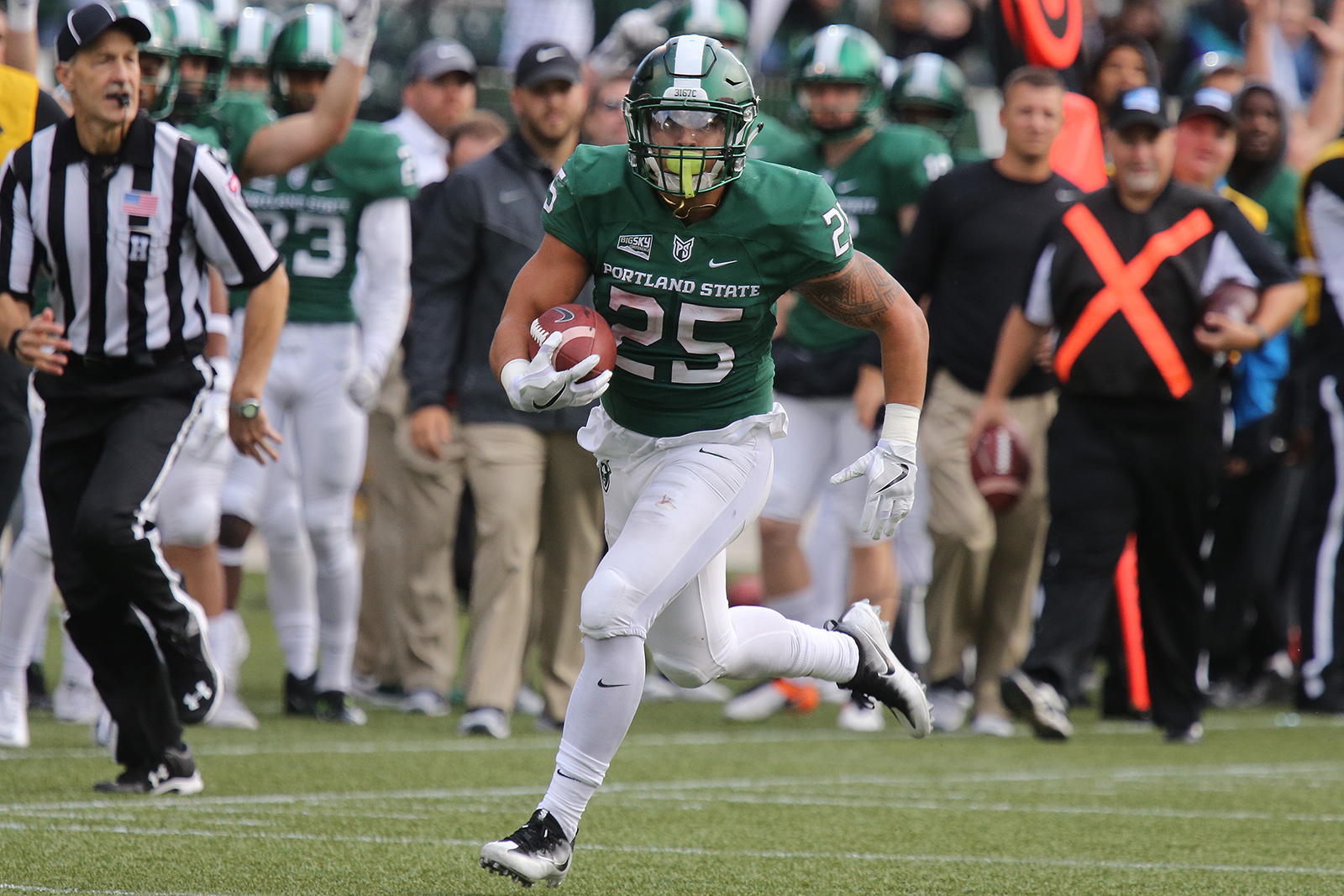 Nate Tago - 2016 - Football - Portland State University Athletics