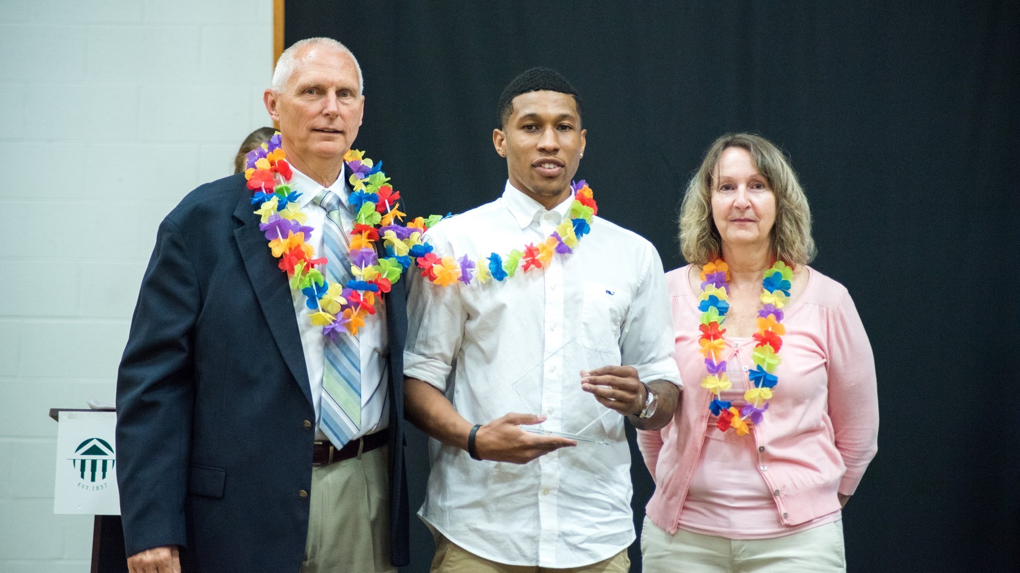 Emfinger Receives Pacer Outstanding Male Athlete Award - William Peace ...