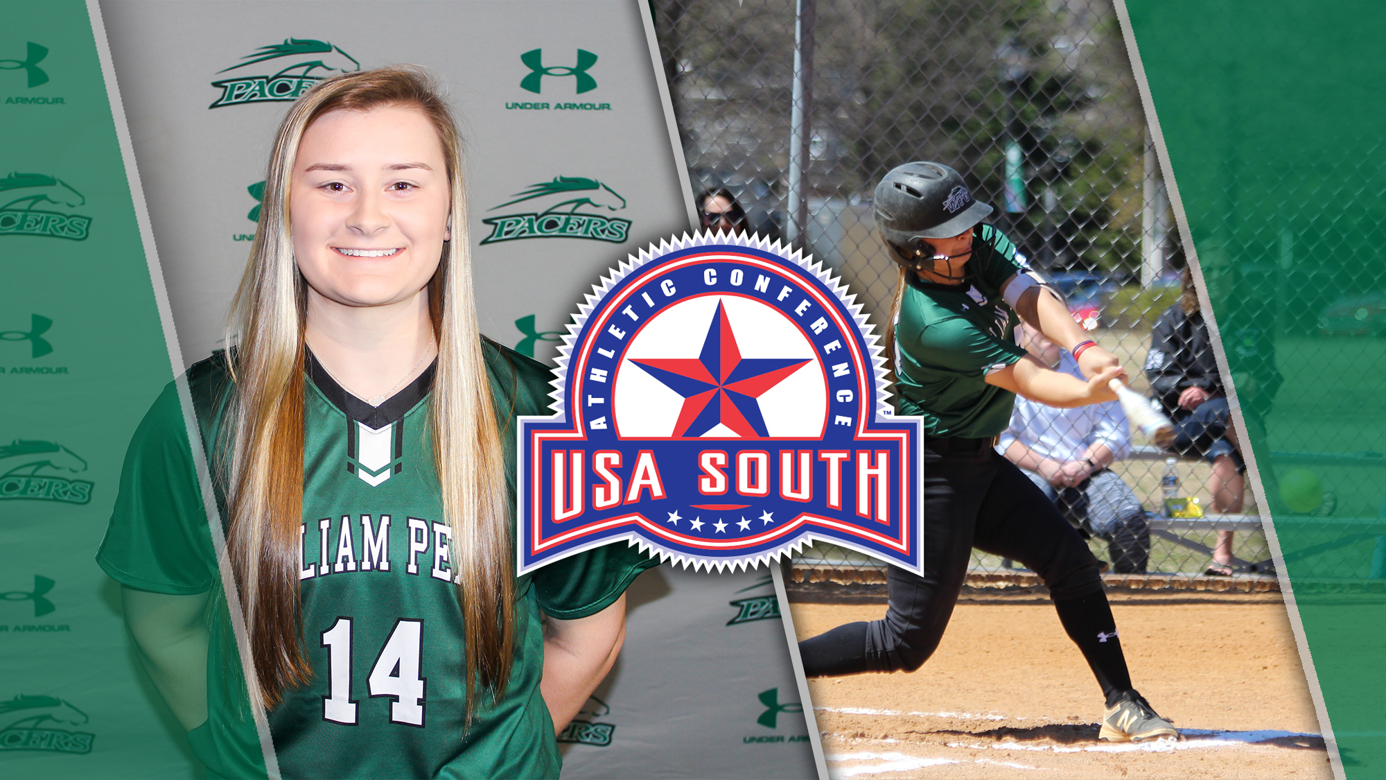 Smith earns USA South Softball Rookie of the Week - William Peace ...
