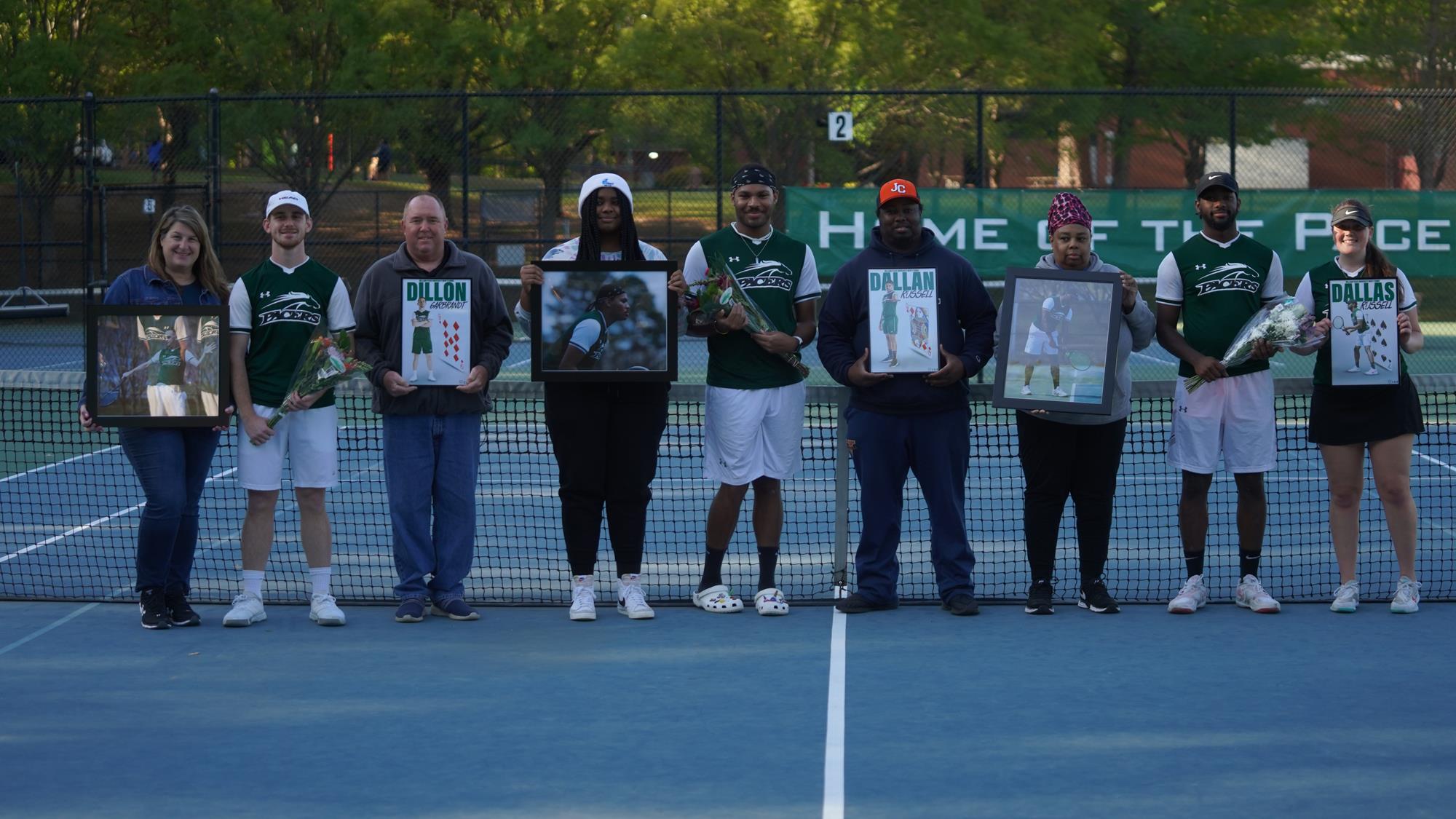 Men's And Women's Tennis Celebrate Seniors In Contest Against Pfeiffer ...