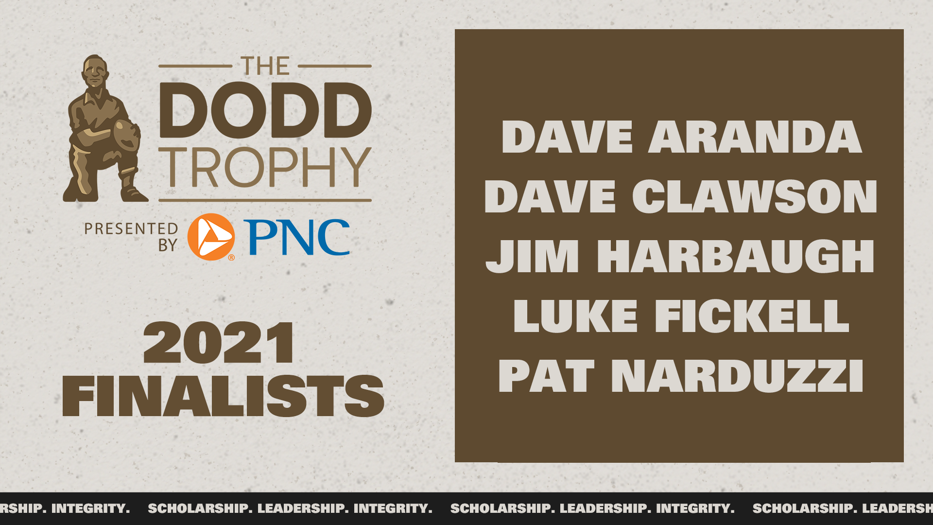 Dodd Trophy Announces 2021 Finalists - Peach Bowl