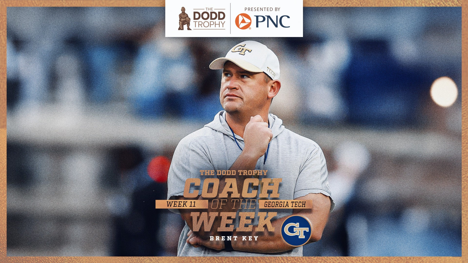 Marcus Freeman Wins 2024 Dodd Trophy - Peach Bowl