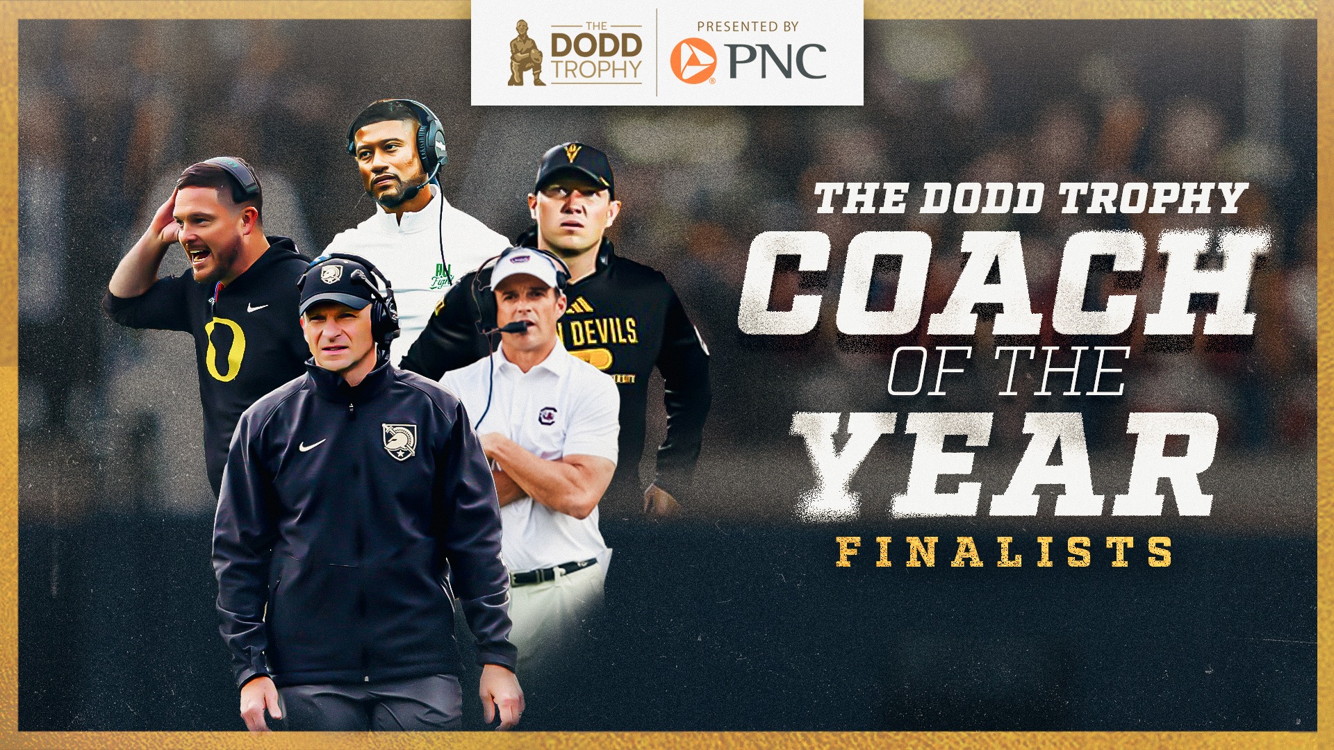 Dodd Trophy to Celebrate Marcus Freeman at Blue-Gold Game - Peach Bowl