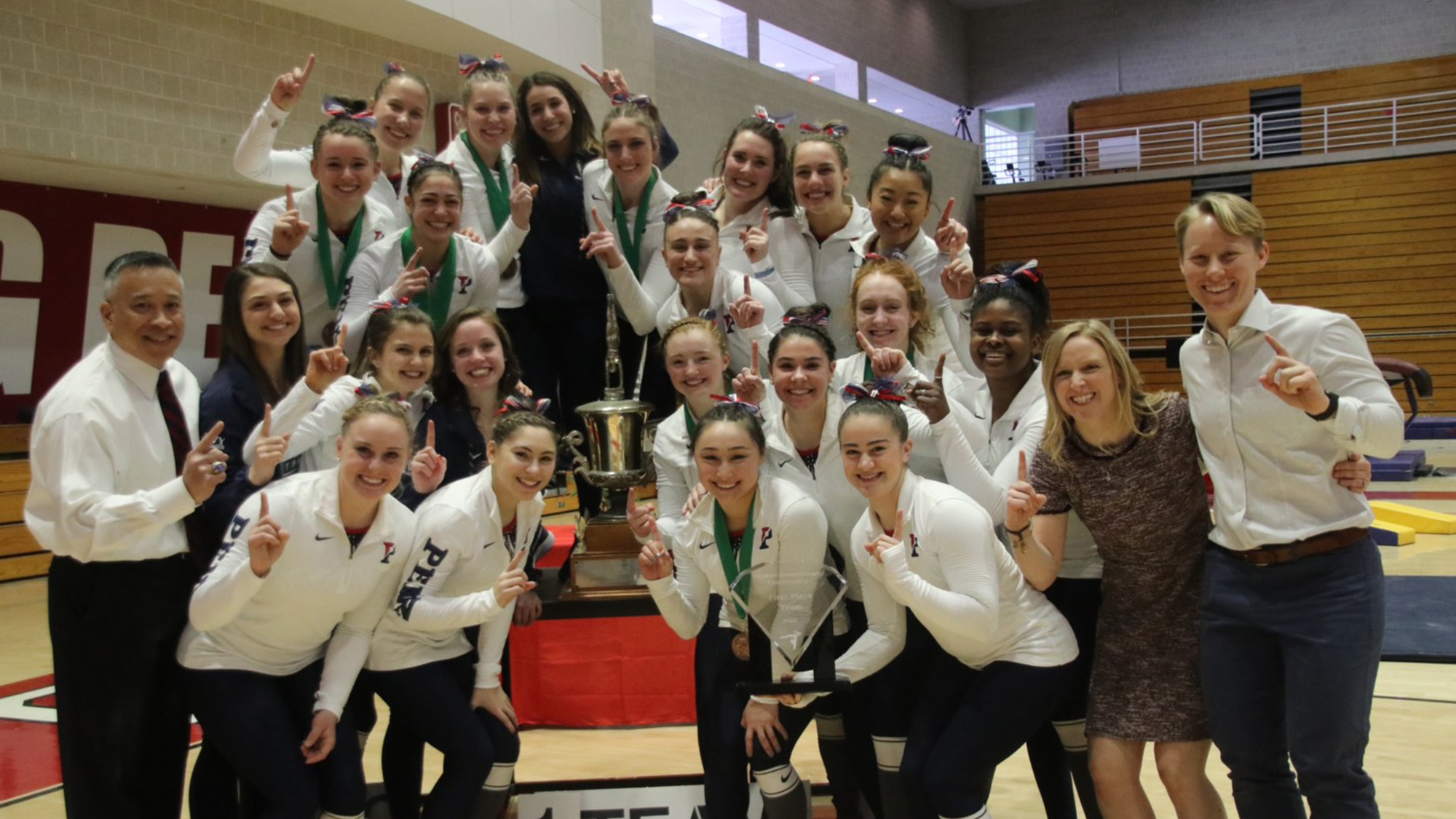 Gymnastics Captures Ivy Classic Championship - University of ...
