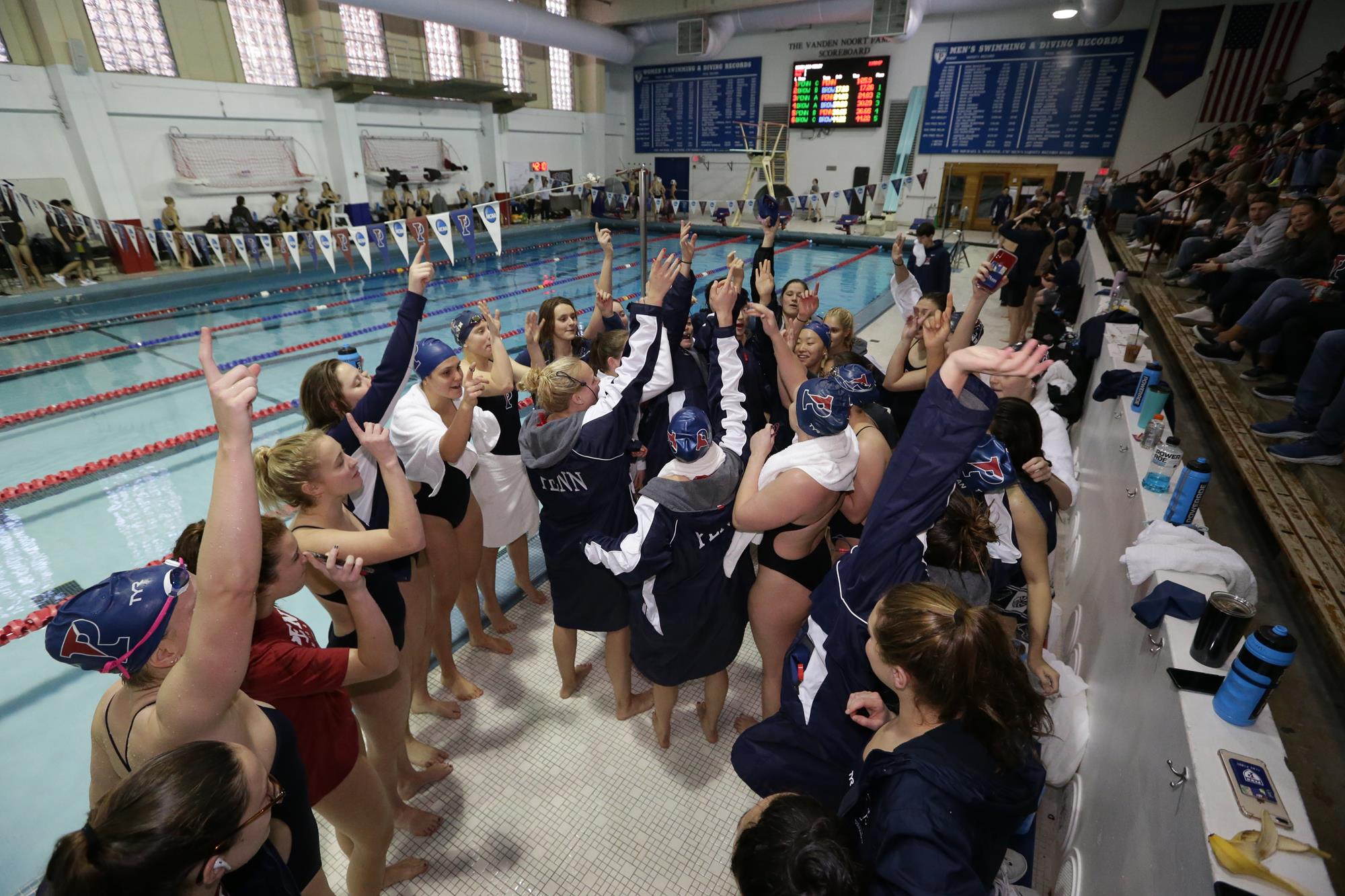 Women's Swimming & Diving Dominates Brown, 179-121 - University of ...