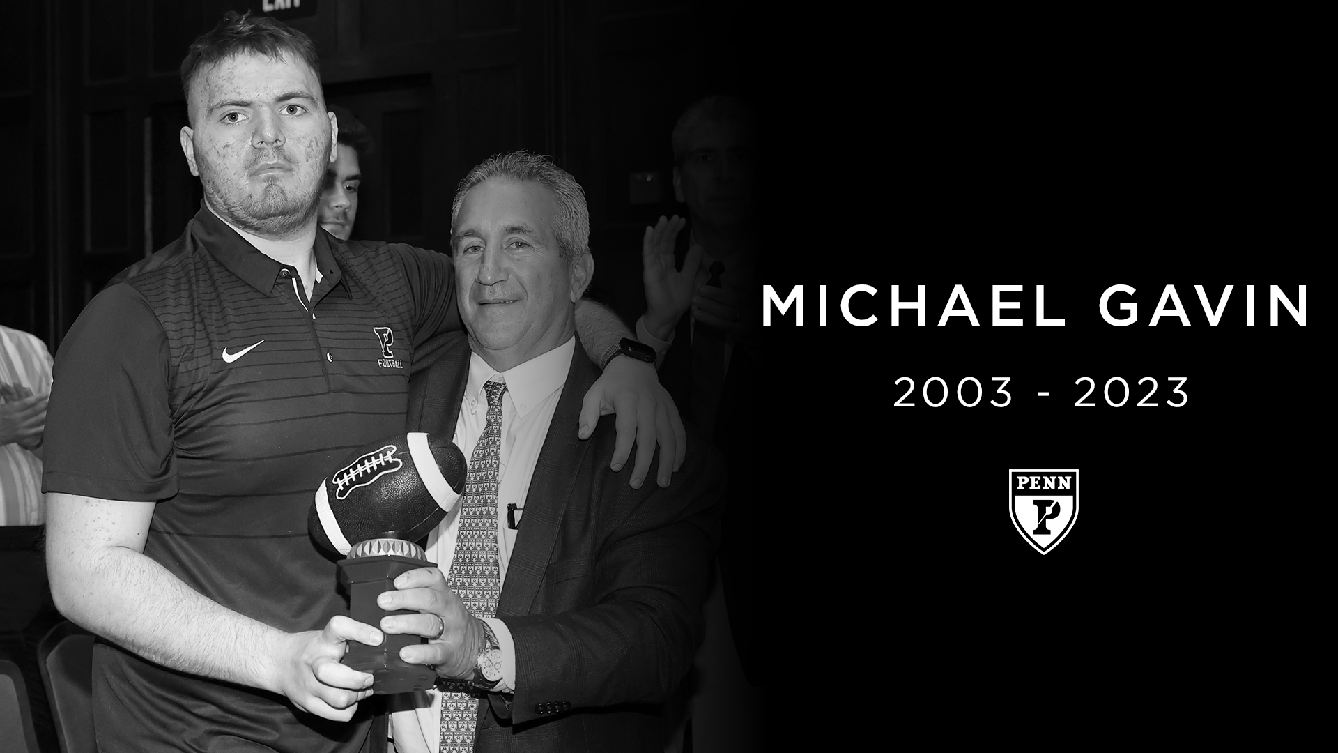 Penn Athletics Mourns The Passing of Michael Gavin C’26 - University of ...