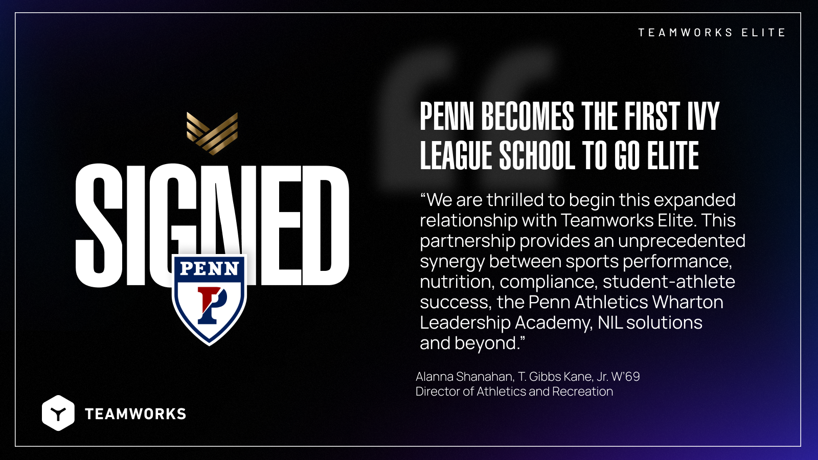 Penn Athletics Becomes the First Ivy League School to Partner with ...