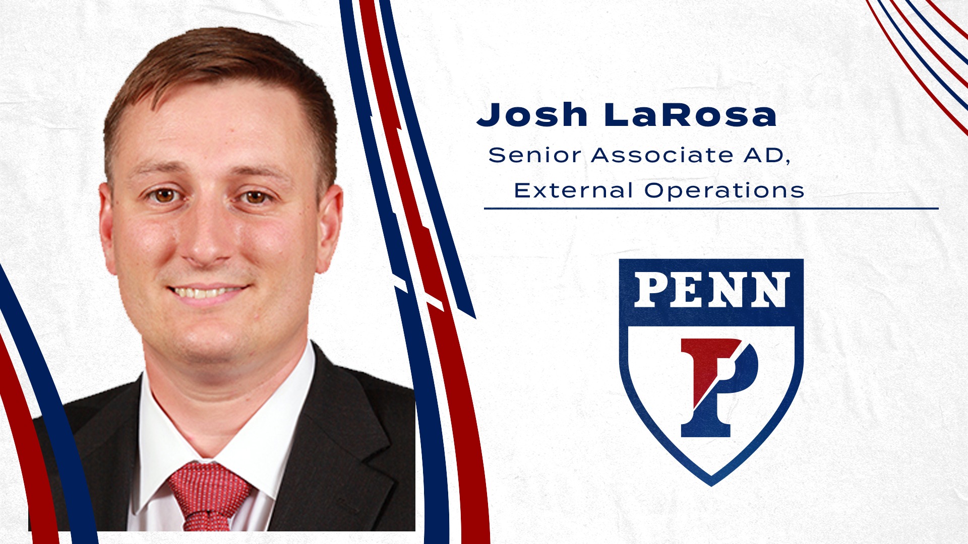 Josh LaRosa Promoted to Senior Associate AD/External Operations at Penn ...