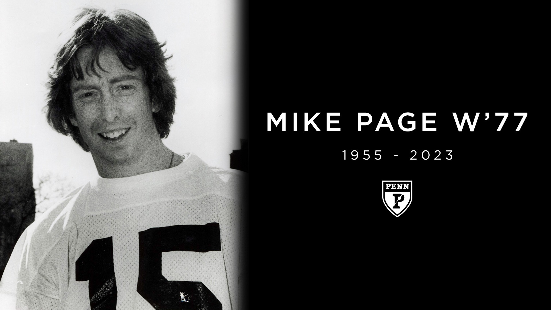 Penn Athletics Mourns Passing of Lacrosse Hall of Famer Mike Page W'77 ...