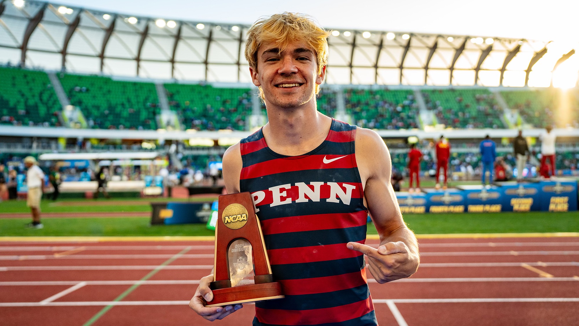 Rhoads and Toney Secure Spots in Eugene To Highlight T&F’s First Day of ...