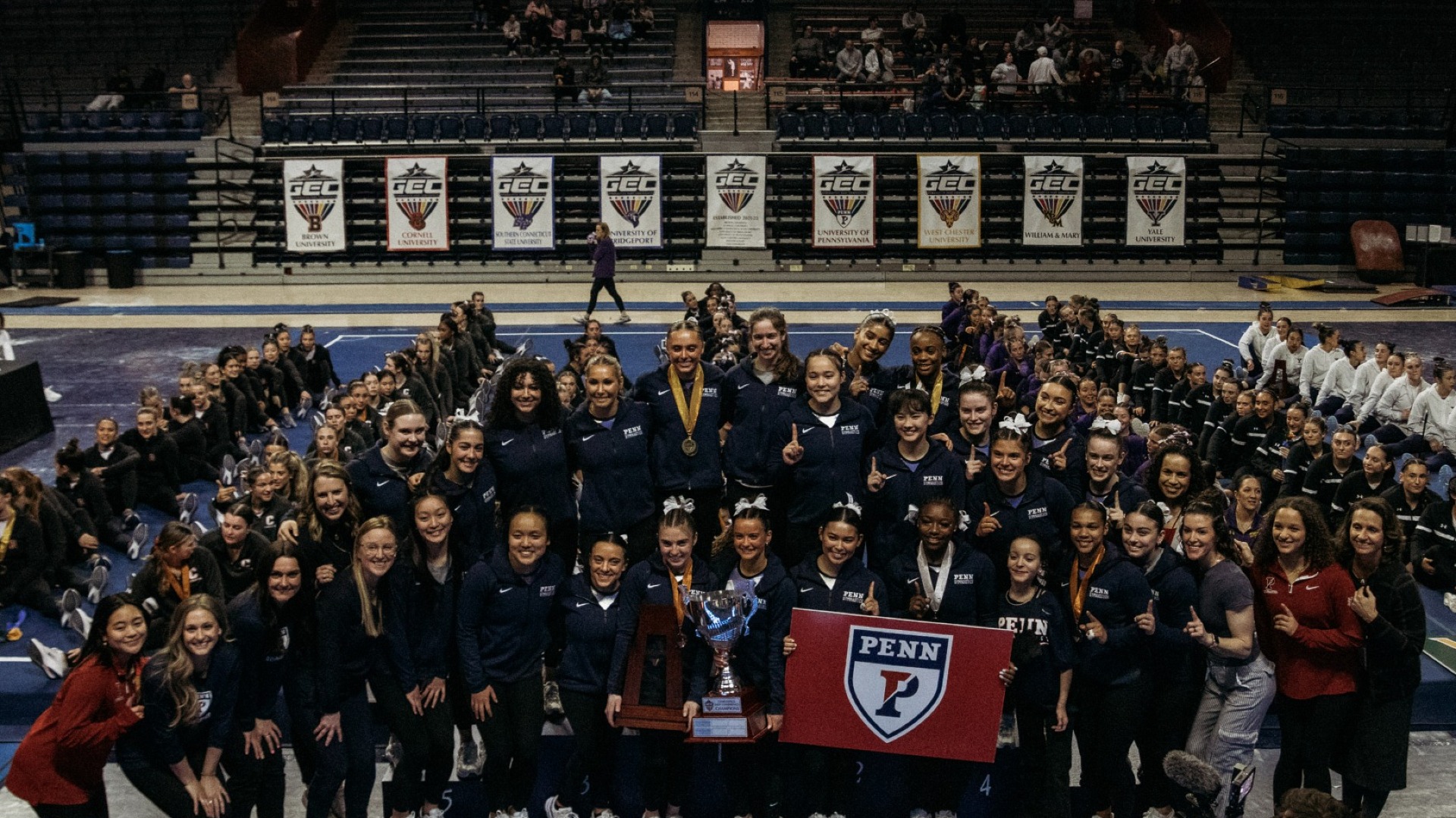 Gymnastics Secures Fourth Straight GEC Regular Season Championship ...