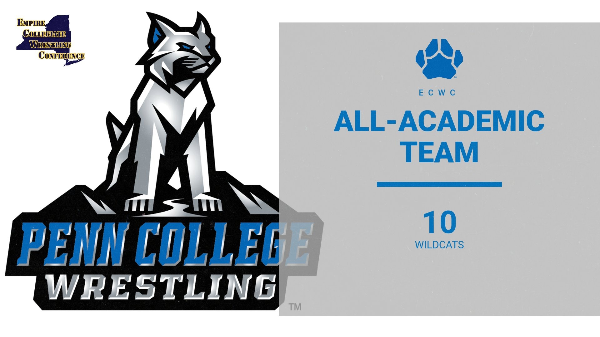 Penn College lands 10 wrestlers on ECWC All-Academic team - Penn ...