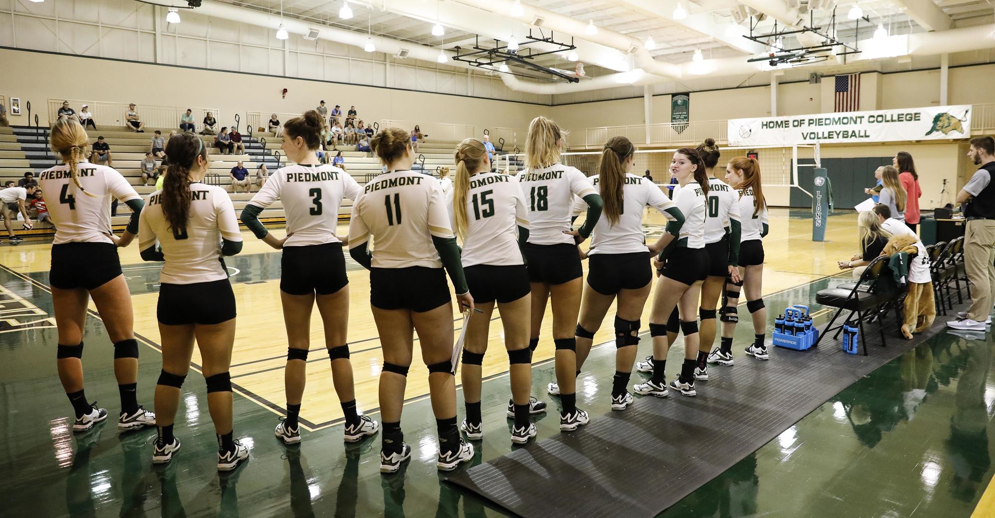 Lady Lion Volleyball Rolls Past Agnes Scott in Straight Sets - Piedmont ...