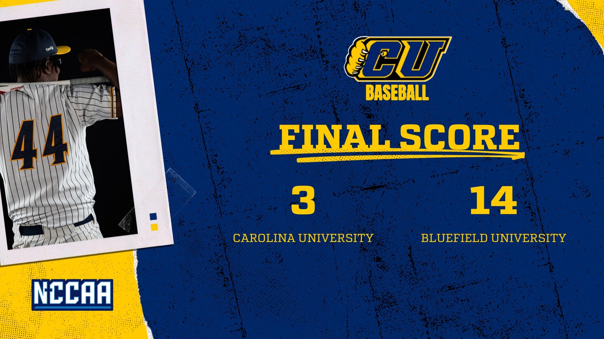 Baseball Falls to Bluefield University - Carolina University Athletics