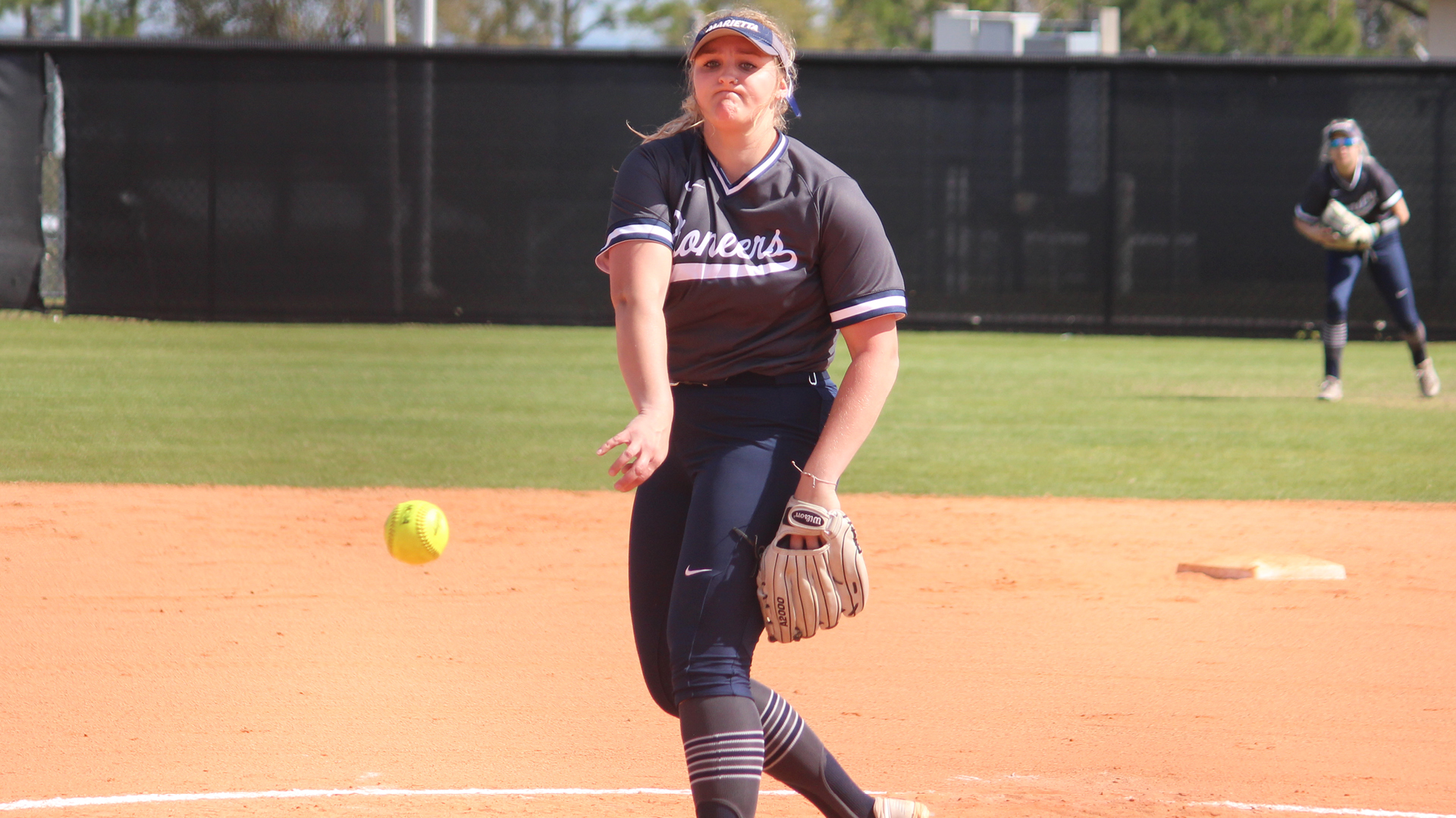 Softball splits on opening day - Marietta College Athletics