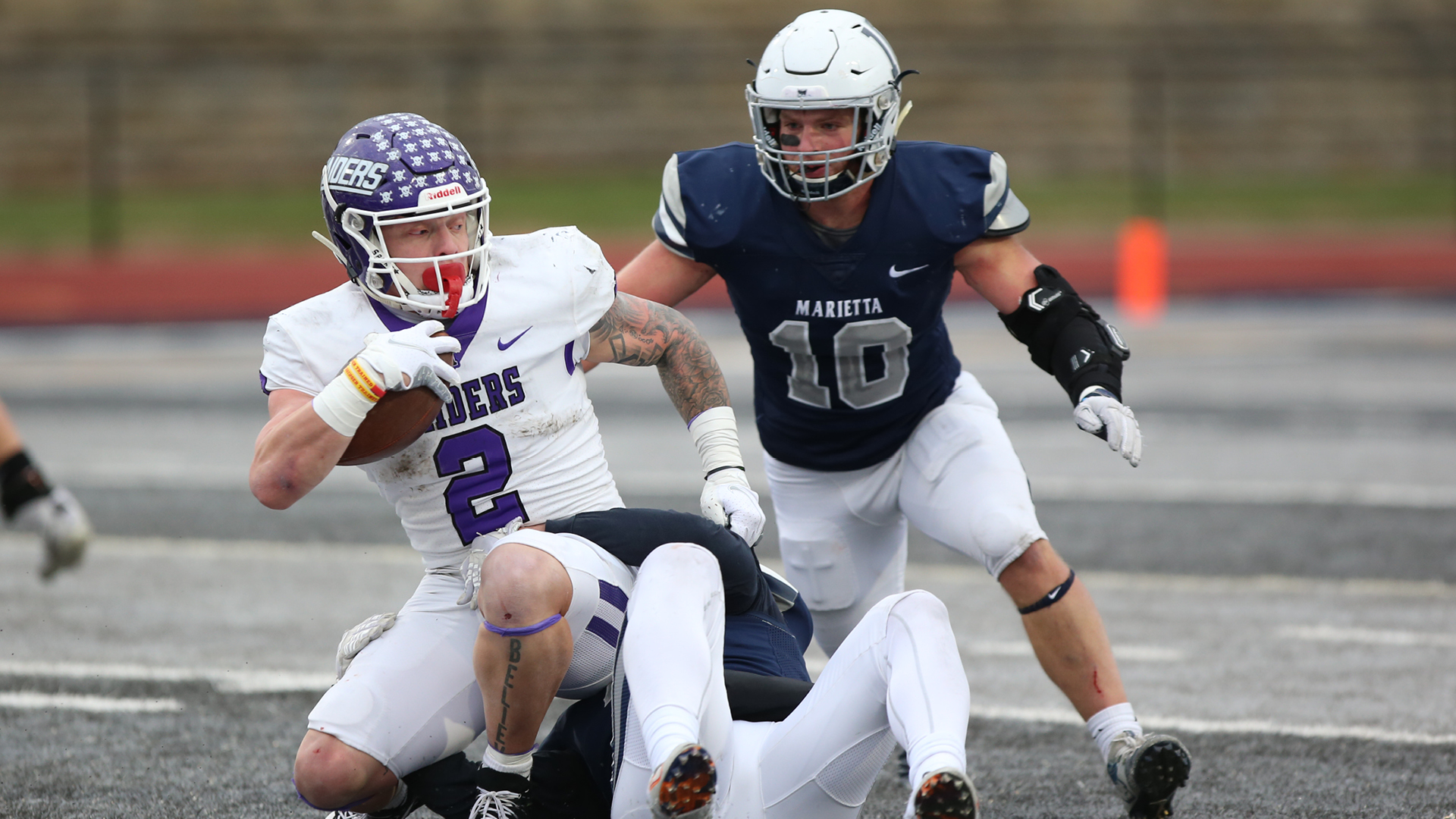 Football falls to #4 Mount Union 37-7 - Marietta College Athletics