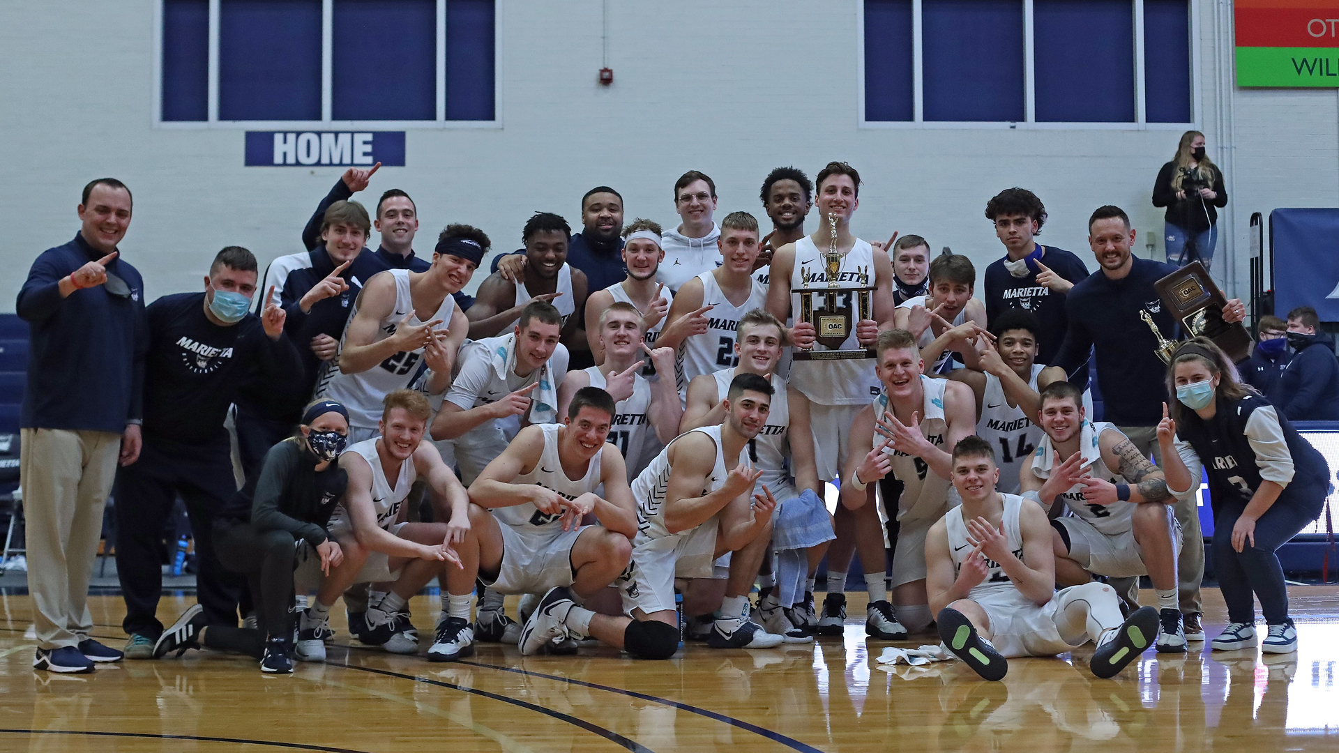 No. 6 Men's Basketball buries Ohio Northern 100-49 in OAC Championship ...