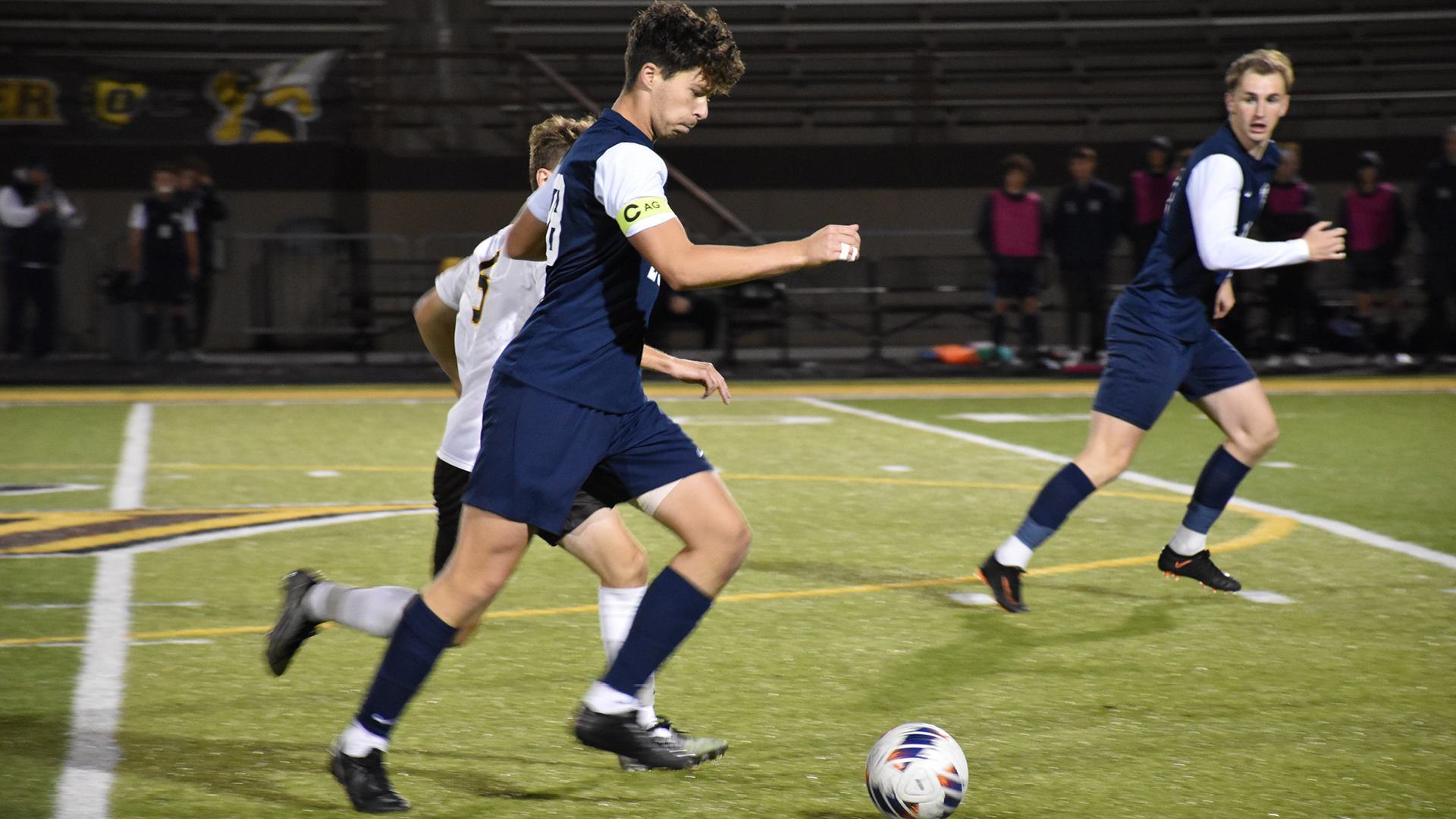Men's Soccer knocks off previously unbeaten Baldwin Wallace - Marietta ...
