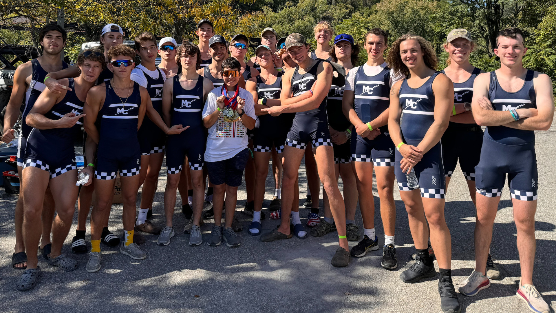 Men's Rowing varsity eight races in the Head of the Charles Regatta ...