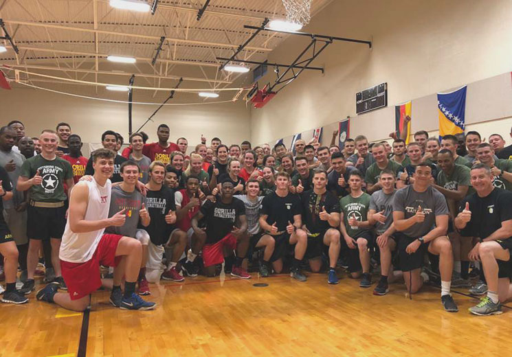 Pitt State Men's Basketball and Army ROTC Work Together - Pittsburg ...