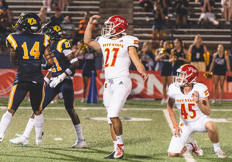 Vincent Boots Game WInning Field Goal as Time Expires - Pittsburg State ...