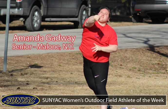 Amanda Gadway - 2014-15 - Women's Track and Field - Plattsburgh State ...