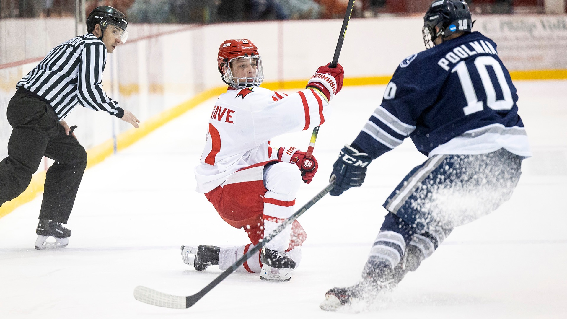 No. 7 Men's Ice Hockey Scores Three Unanswered Third Period Goals to ...