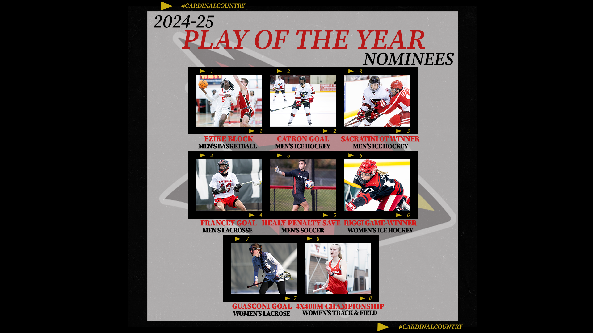 2024-25 Plattsburgh State Athletics Student-Athlete Recognition ...