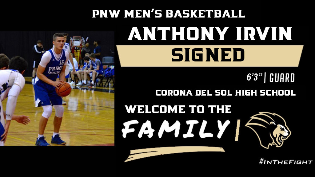 PNW Men's Basketball Signs Anthony Irvin - Purdue University Northwest