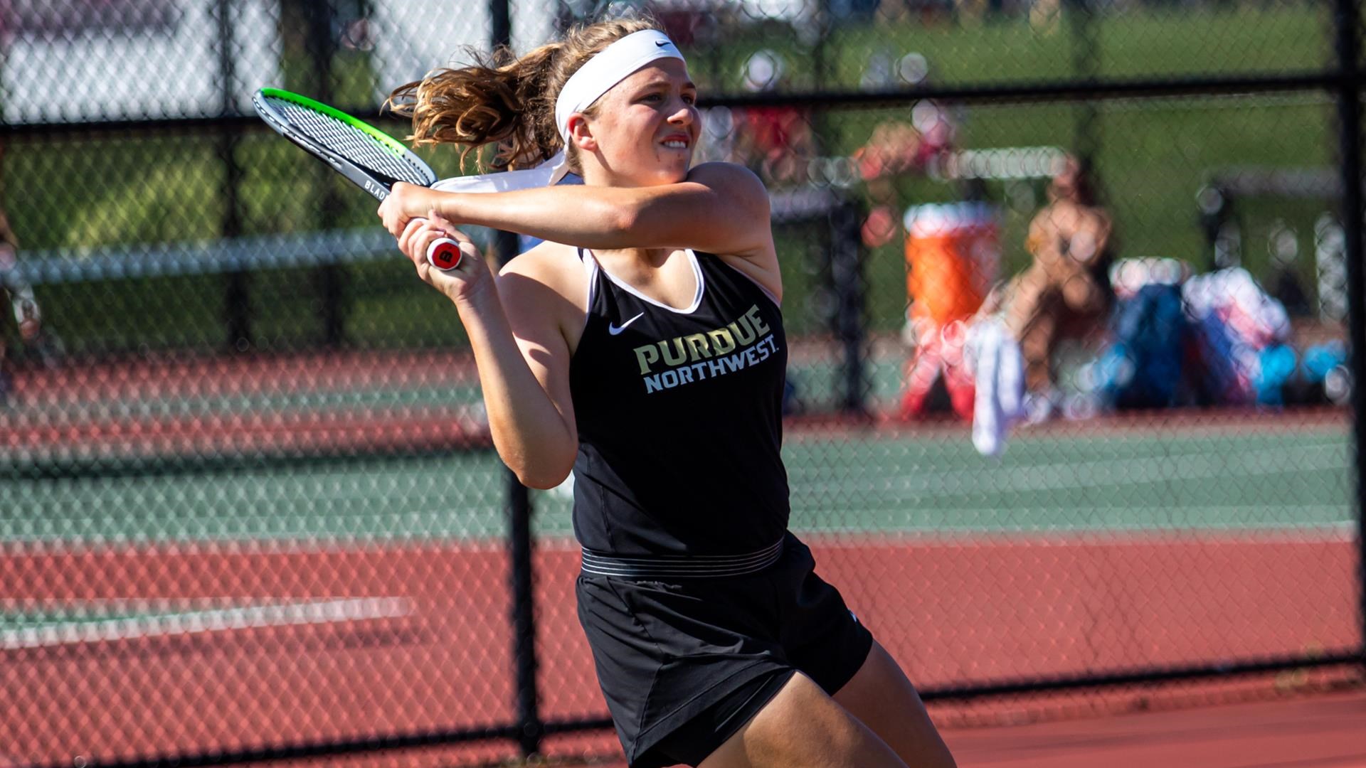 PNW Women's Tennis Drops 4-3 Decision at Michigan Tech - Purdue ...