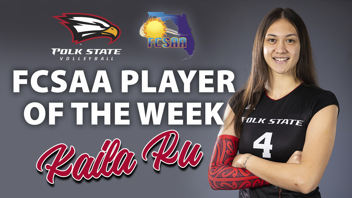 Polk State’s Kaila Ru named FCSAA Volleyball Player of the Week - Polk ...